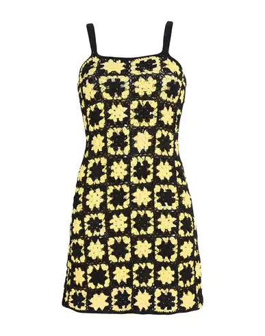 CROCHÈ Mini Dress - Yellow