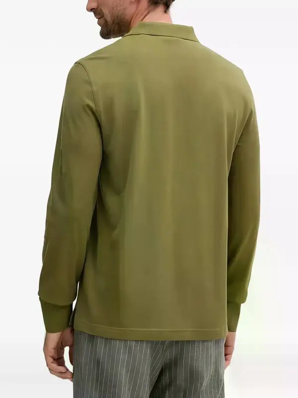 Gant Long-sleeve Polo Shirt - Green