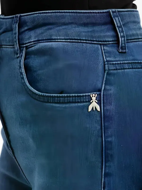 Patrizia Pepe Logo Detail Flare Jeans