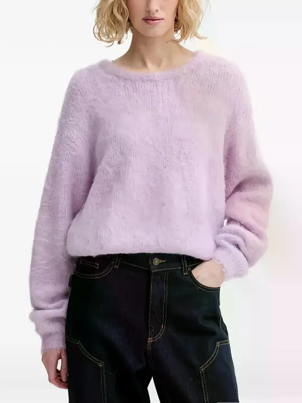 American Vintage Niby Oversized Knitwear - Purple