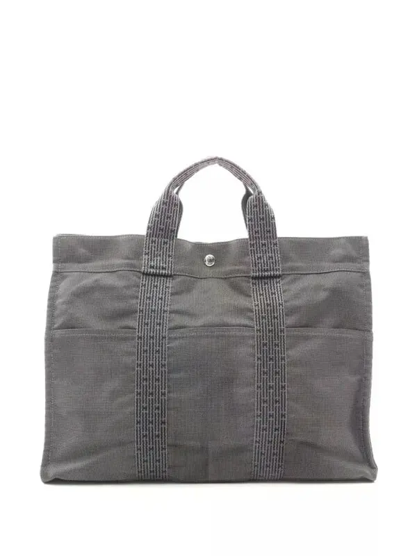 Hermès Mm Airline Tote Bag - Grey