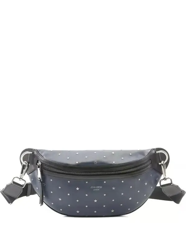 JIMMY CHOO Star-studded Waist Bag - Blue