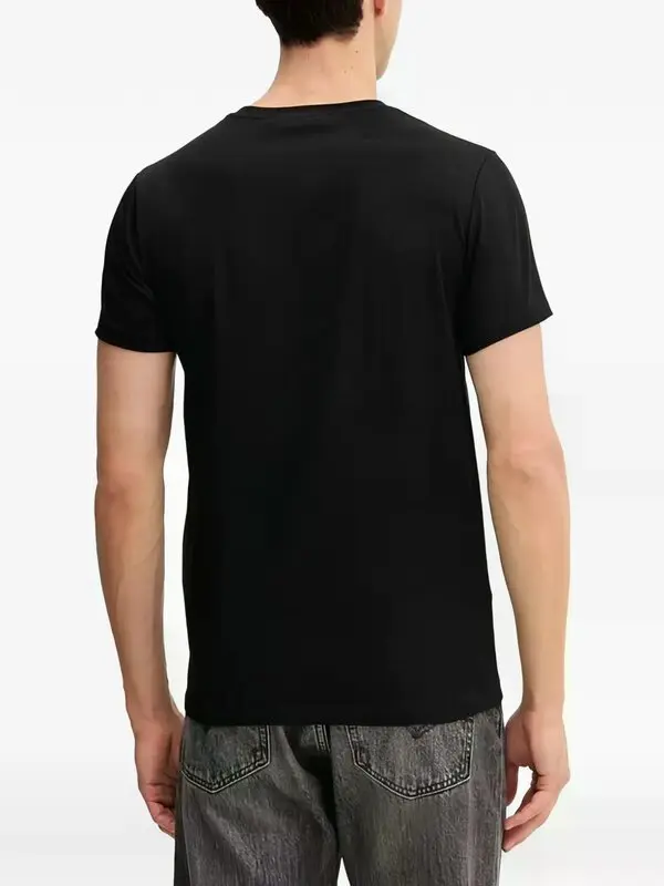 TRUSSARDI Logo-embroidery T-shirt