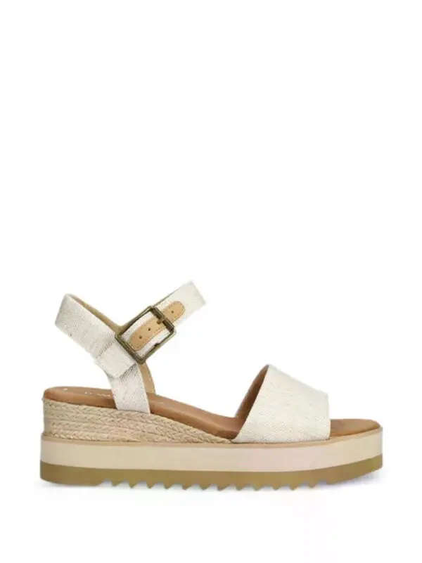 Toms Diana Wedge Sandals - Neutrals
