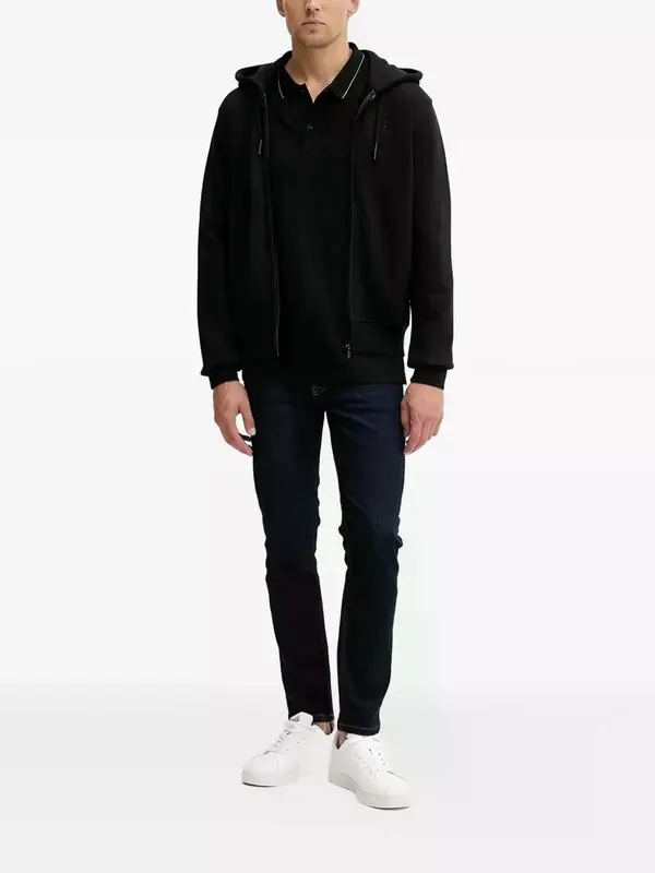 TRUSSARDI Logo-embroidered Polo Shirt