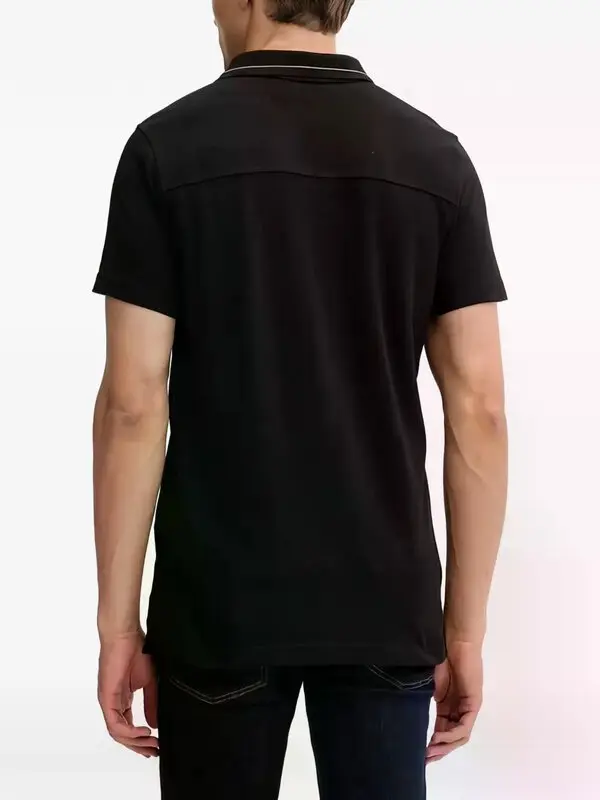 TRUSSARDI Logo-embroidered Polo Shirt