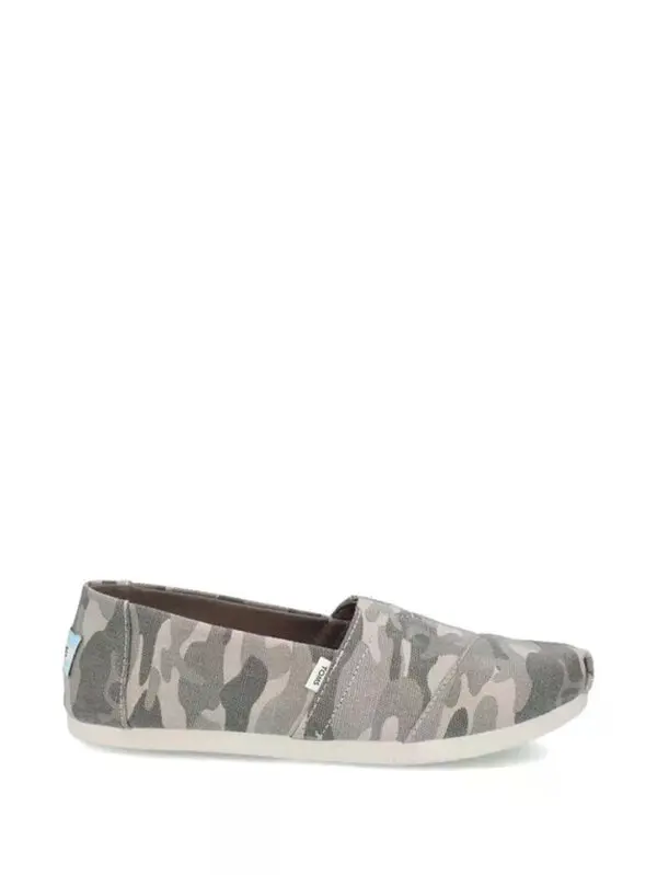 Toms Camouflage Espadrilles - Grey