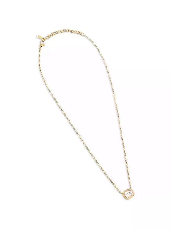 TRUSSARDI Stone-pendant Necklace - Gold