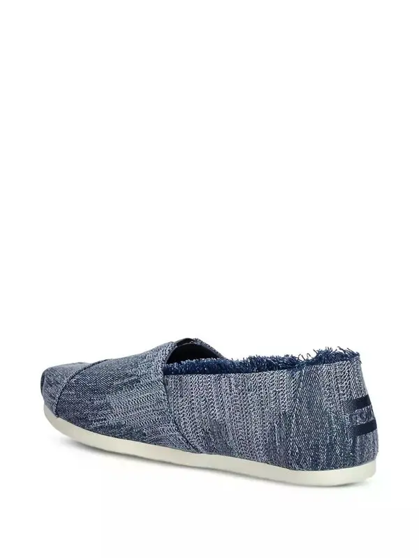 Toms Logo-patch Slip-on Sneakers - Blue
