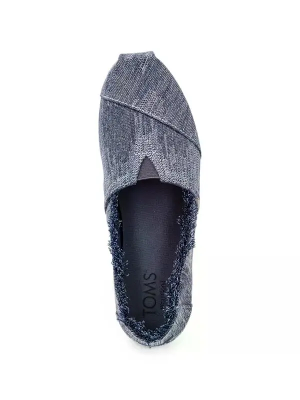 Toms Logo-patch Slip-on Sneakers - Blue