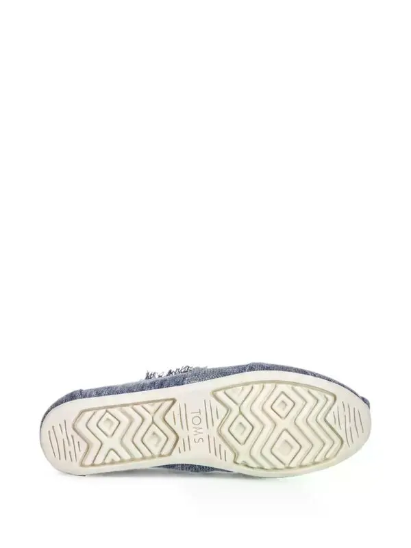 Toms Logo-patch Slip-on Sneakers - Blue