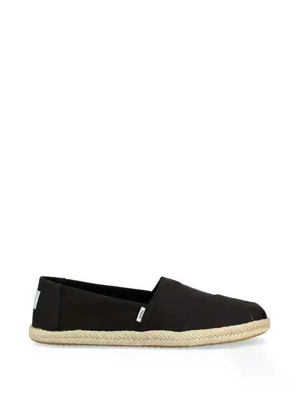 Toms Rope 2.0 Panelled Espadrilles - Black