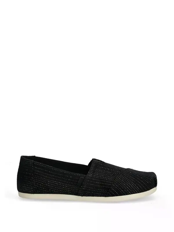Toms Square-toe Ballet Flats - Black