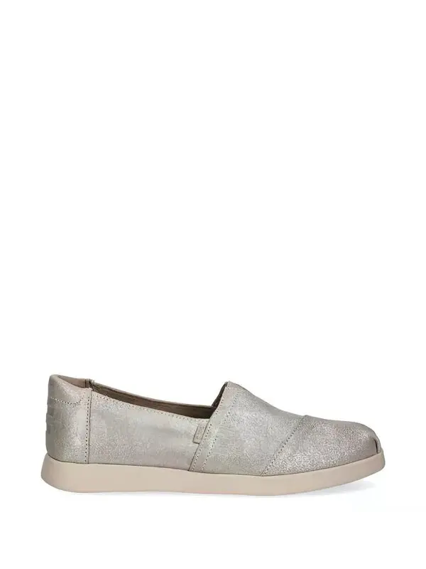 Toms Almond-toe Espadrilles - Silver