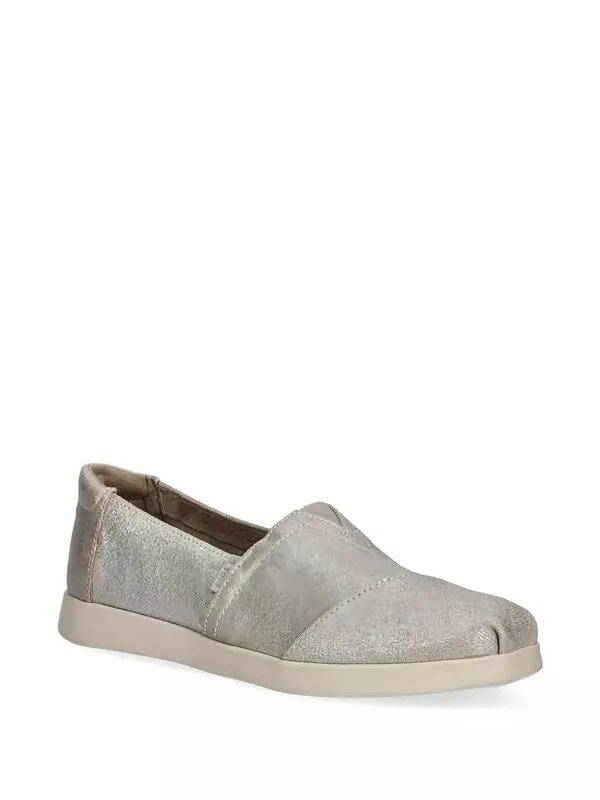 Toms Almond-toe Espadrilles - Silver