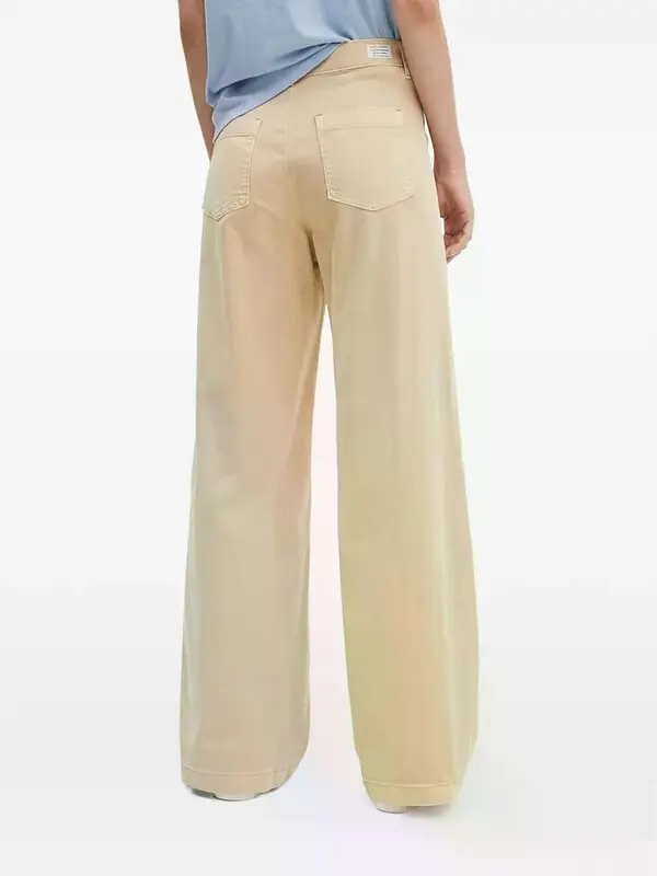 LEVI'S Beige Patch Pocket Wide-leg Trousers