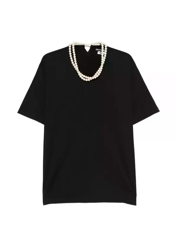 Junya Watanabe Pearl Embellished T-shirt