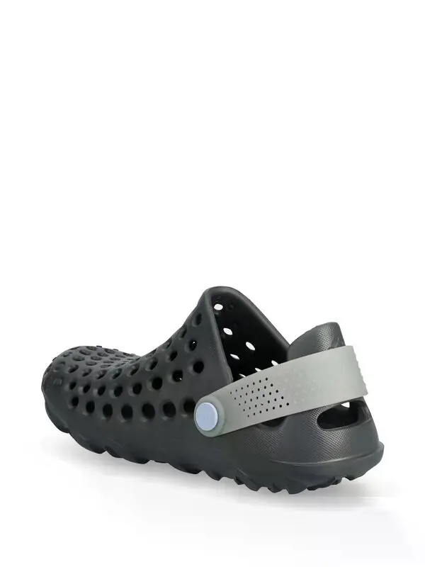 Columbia Perforated Strap Sandals - Grey