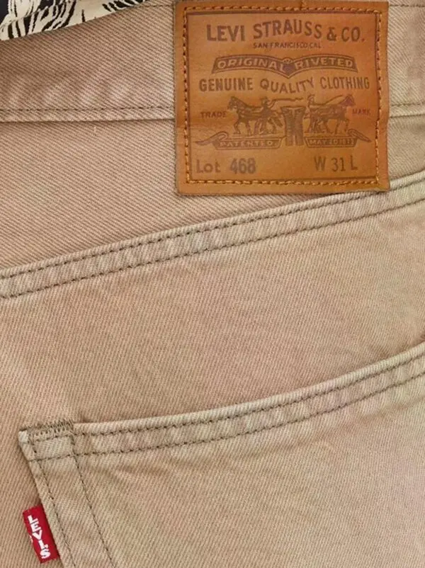 LEVI'S Belt-loops Bermuda Shorts