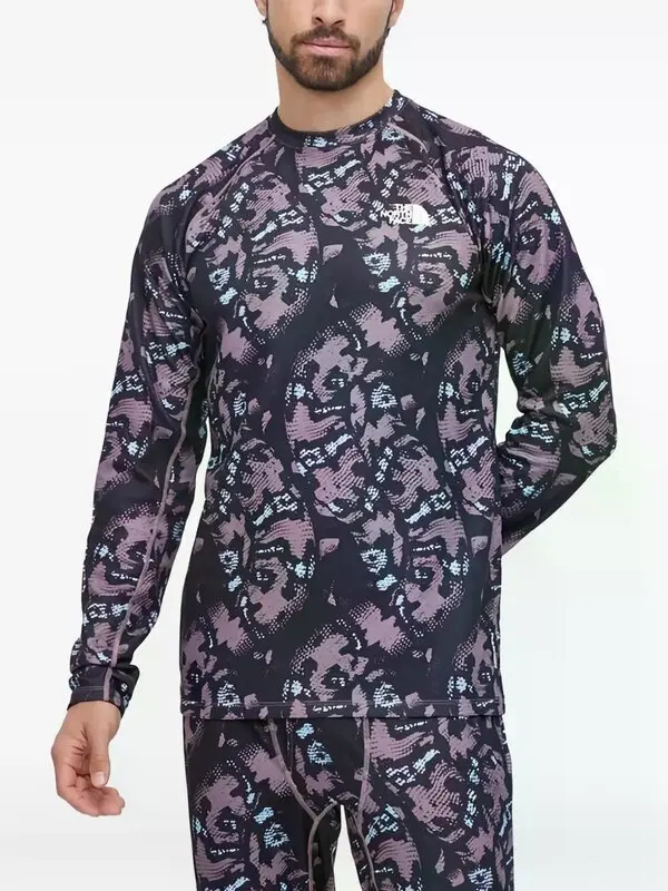 The North Face Printed Long Sleeve Base Layer