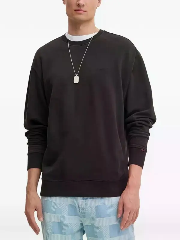 LEVI'S Long-sleeve Crew-neck Sweater - Black