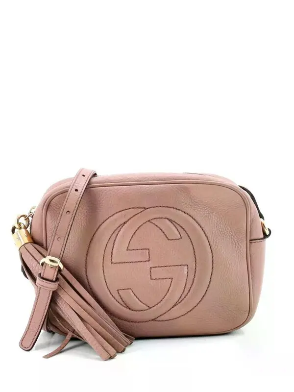 Gucci Soho Disco Leather Crossbody Bag - Neutrals