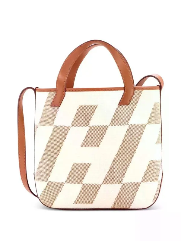 Hermès Cabas H En Biais 27 Tote Bag