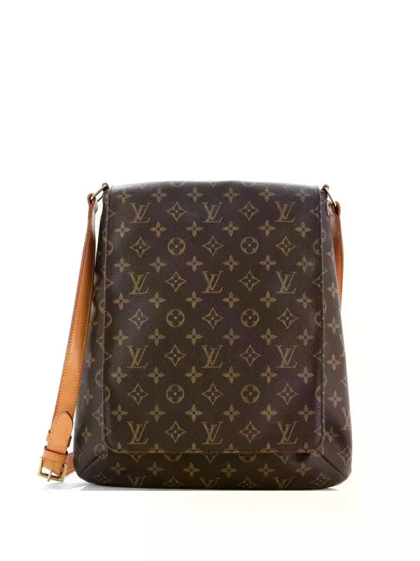 LOUIS VUITTON Musette Salsa Handbag Monogram Canvas Gm - Brown