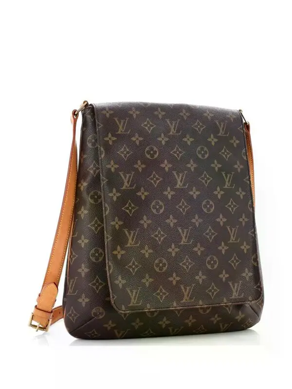 LOUIS VUITTON Musette Salsa Handbag Monogram Canvas Gm - Brown