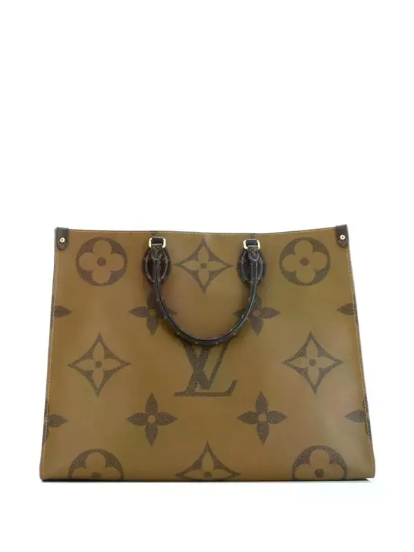 LOUIS VUITTON Onthego Monogram Giant Gm Tote Bag - Brown