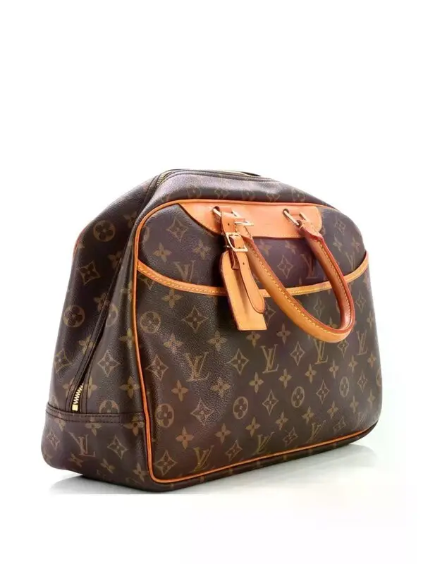 LOUIS VUITTON Deauville Monogram Handbag - Brown