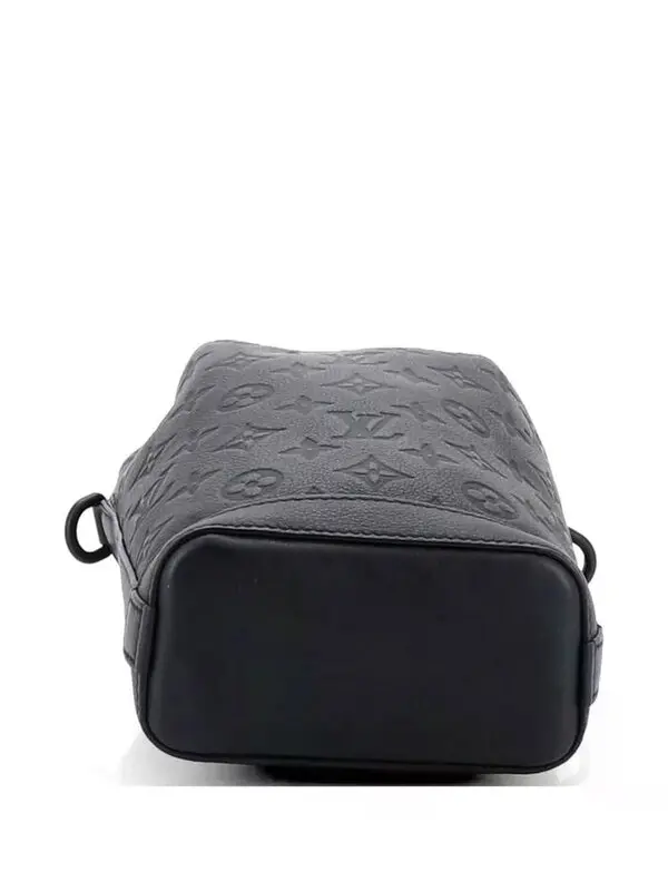 LOUIS VUITTON Noe Sling Monogram Shadow Leather Shoulder Bag