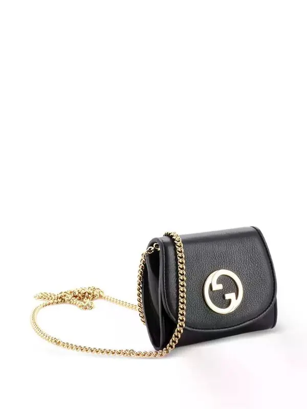 Gucci Blondie Nm Wallet On Chain - Black