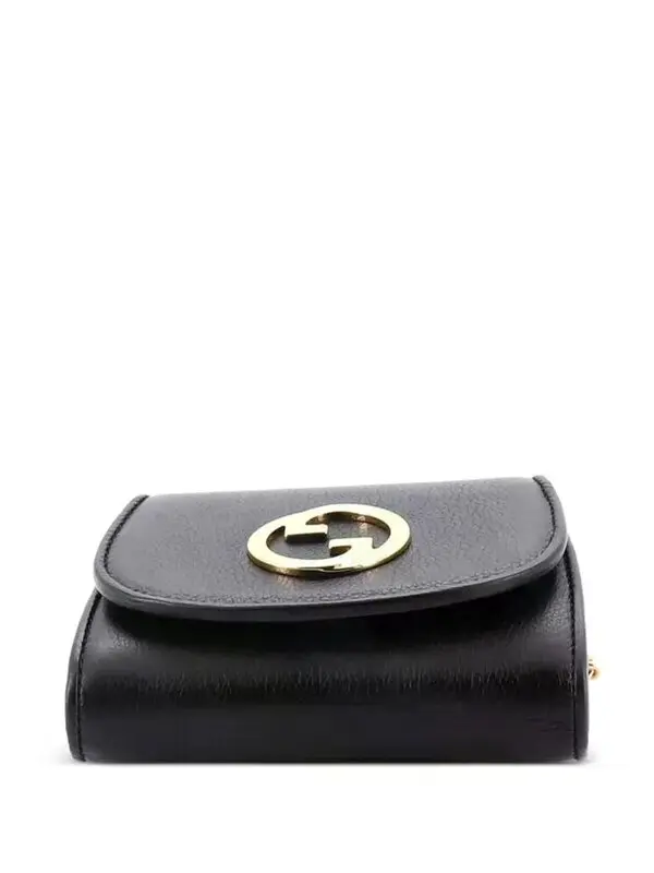 Gucci Blondie Nm Wallet On Chain - Black