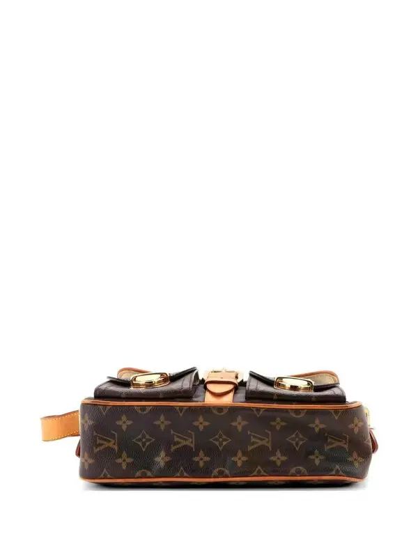 LOUIS VUITTON Hudson Handbag Monogram Canvas Pm