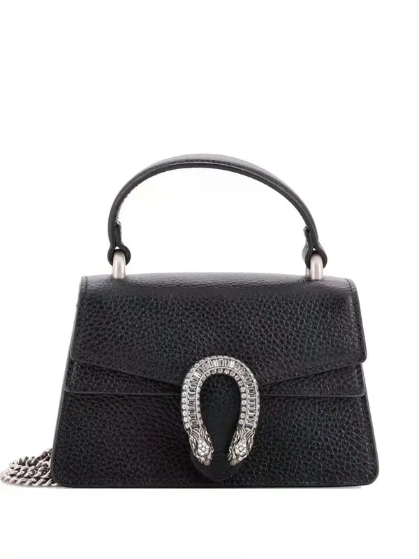 Gucci Dionysus Top Handle Mini Satchel - Black