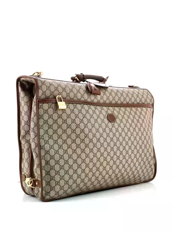 Gucci Interlocking G Garment Bag - Brown