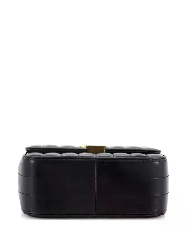 Saint Laurent Vicky Vertical Quilted Leather Medium Crossbody Bag