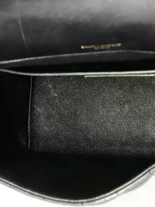 Saint Laurent Vicky Vertical Quilted Leather Medium Crossbody Bag