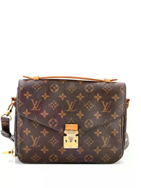 LOUIS VUITTON Pochette Metis Monogram Canvas Crossbody Bag - Brown