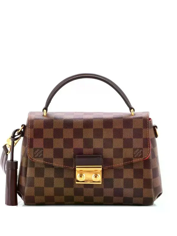 LOUIS VUITTON Croisette Damier Crossbody Bag - Brown