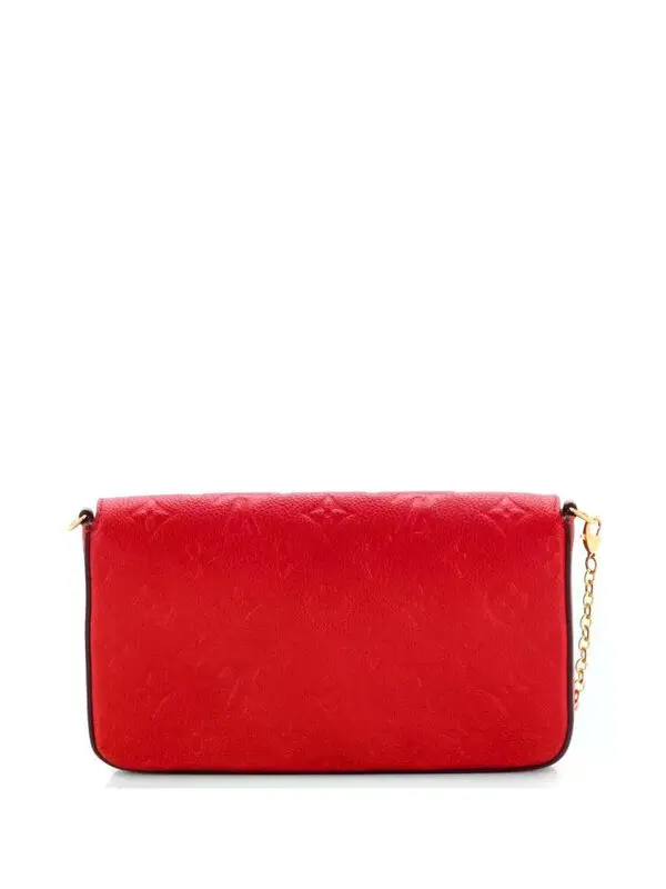 LOUIS VUITTON Felicie Pochette Monogram Empreinte Leather Crossbody Bag