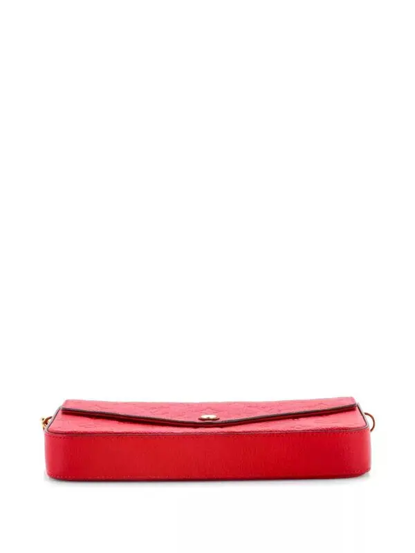 LOUIS VUITTON Felicie Pochette Monogram Empreinte Leather Crossbody Bag