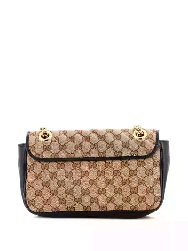 Gucci Gg Marmont Small Shoulder Bag - Black