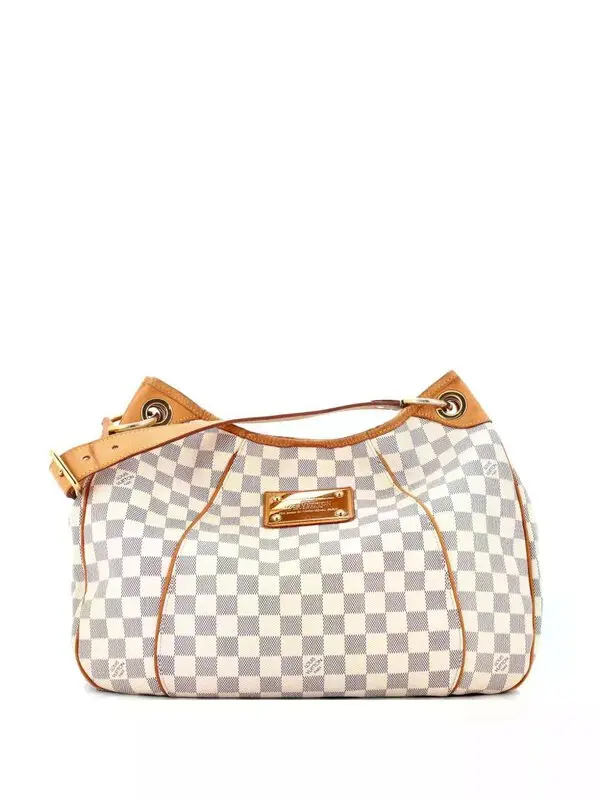 LOUIS VUITTON Galliera Handbag Damier Pm Hobo Bag - White