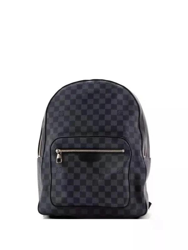 LOUIS VUITTON Josh Nm Damier Graphite Backpack - Black