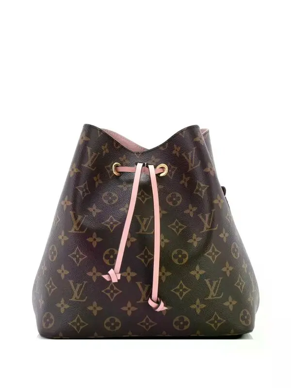 LOUIS VUITTON Neonoe Mm Bucket Bag Monogram Canvas - Brown