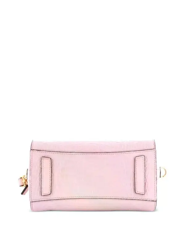 Givenchy Antigona Mini Crossbody Bag Crocodile Embossed Leather - Pink