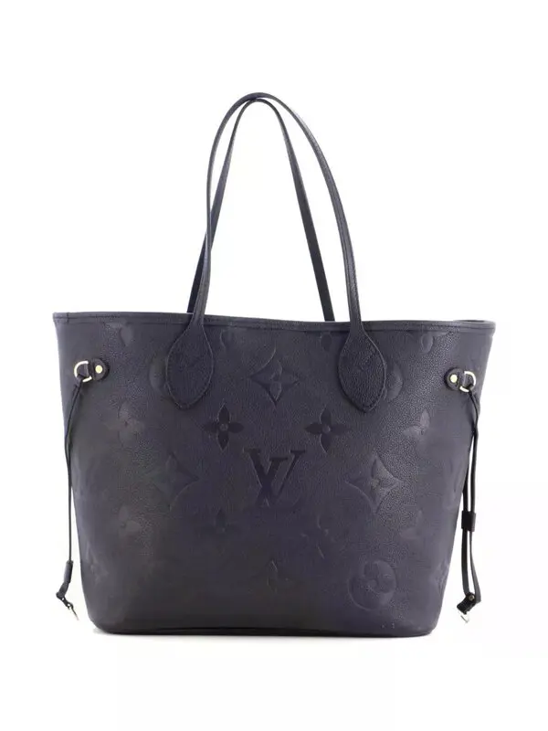 LOUIS VUITTON Neverfull Mm Tote Bag - Black