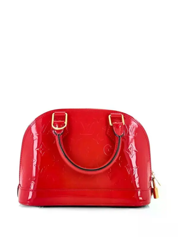 LOUIS VUITTON Alma Handbag Monogram Vernis Bb